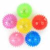 6 Pack Light Up Rubber Spike Ball Toy - DoggieToys.Deals