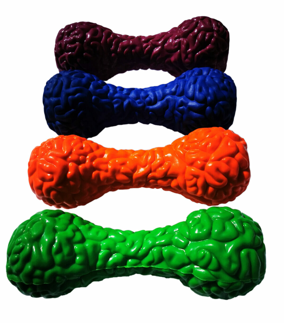 Large Rubber Ribbed Bone Toy - DoggieToys.Deals